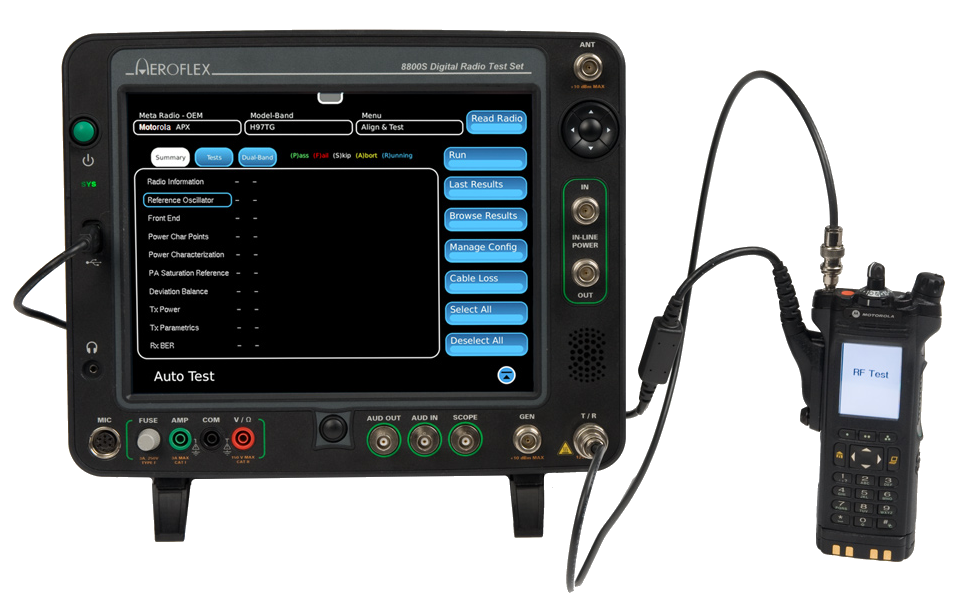 8800S Digital Radio Test Set (Discontinued) | VIAVI Solutions Inc.