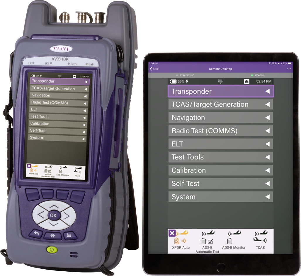 AVX-10K Flight Line Test Set | VIAVI Solutions Inc.