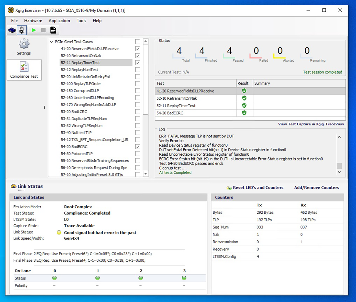 Xgig Exerciser for PCI Express 5.0 | VIAVI Solutions Inc.