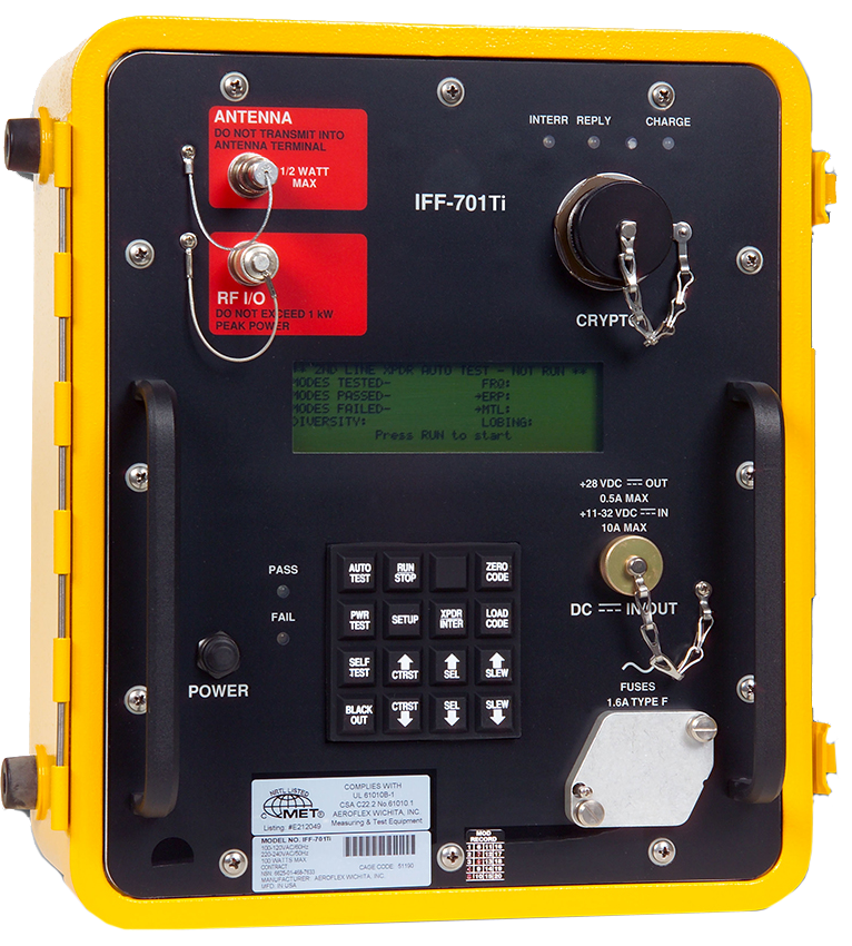 IFF-701Ti Test Set (Discontinued) | VIAVI Solutions Inc.