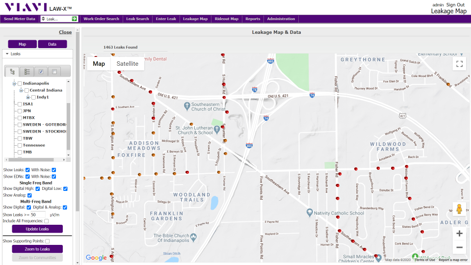 LAW | Sistema de gerenciamento de fugas
