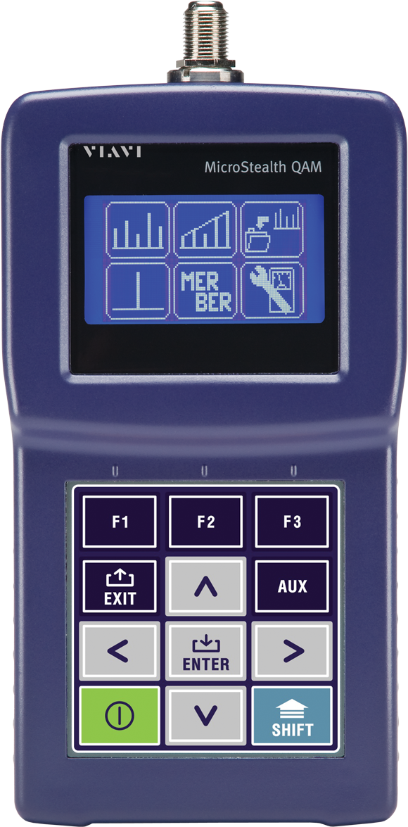 Handheld QAM Signal Level Meter | MSQ Series from VIAVI Solutions