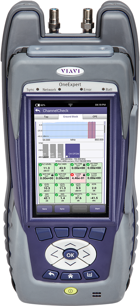 OneExpert CATV Signal Analysis Meter Platform | VIAVI Solutions Inc.
