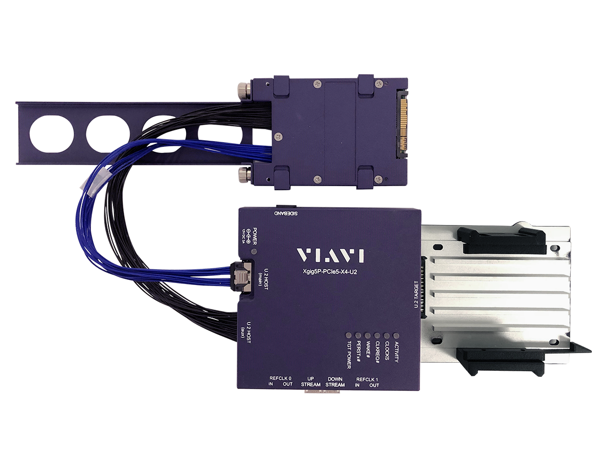 Xgig U.2-Server, 4-lane Interposer Module for PCI Express 5.0 | VIAVI ...