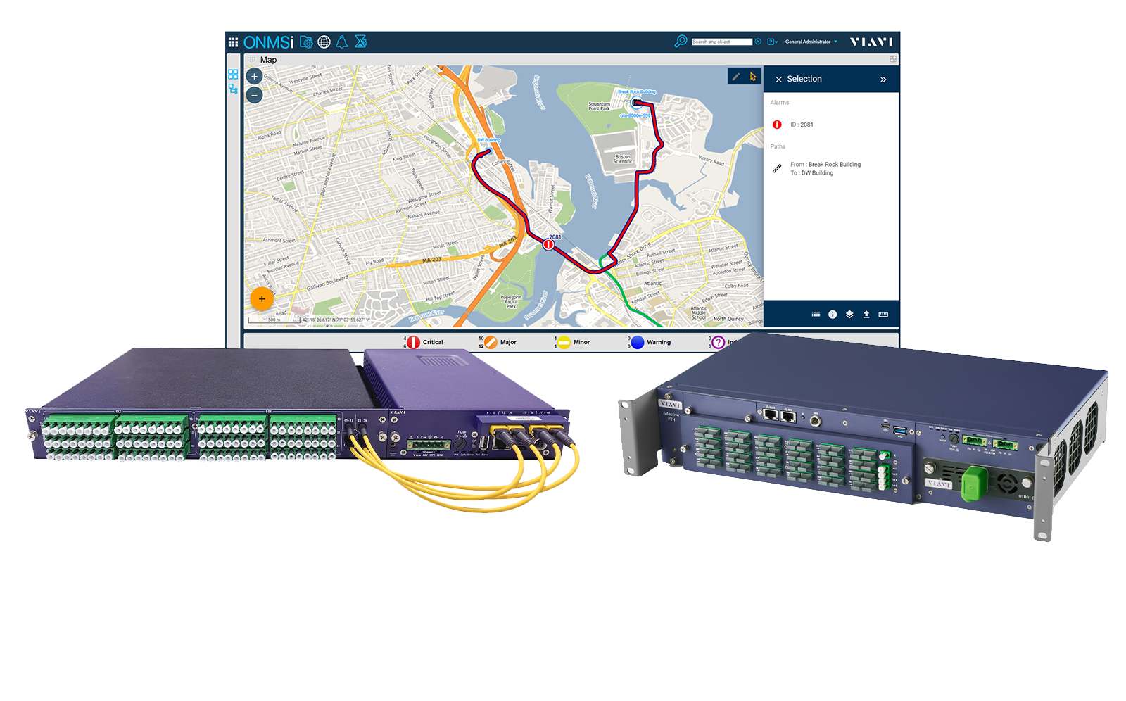 ONMSi Remote Fiber Test System (RFTS) | VIAVI Solutions Inc.