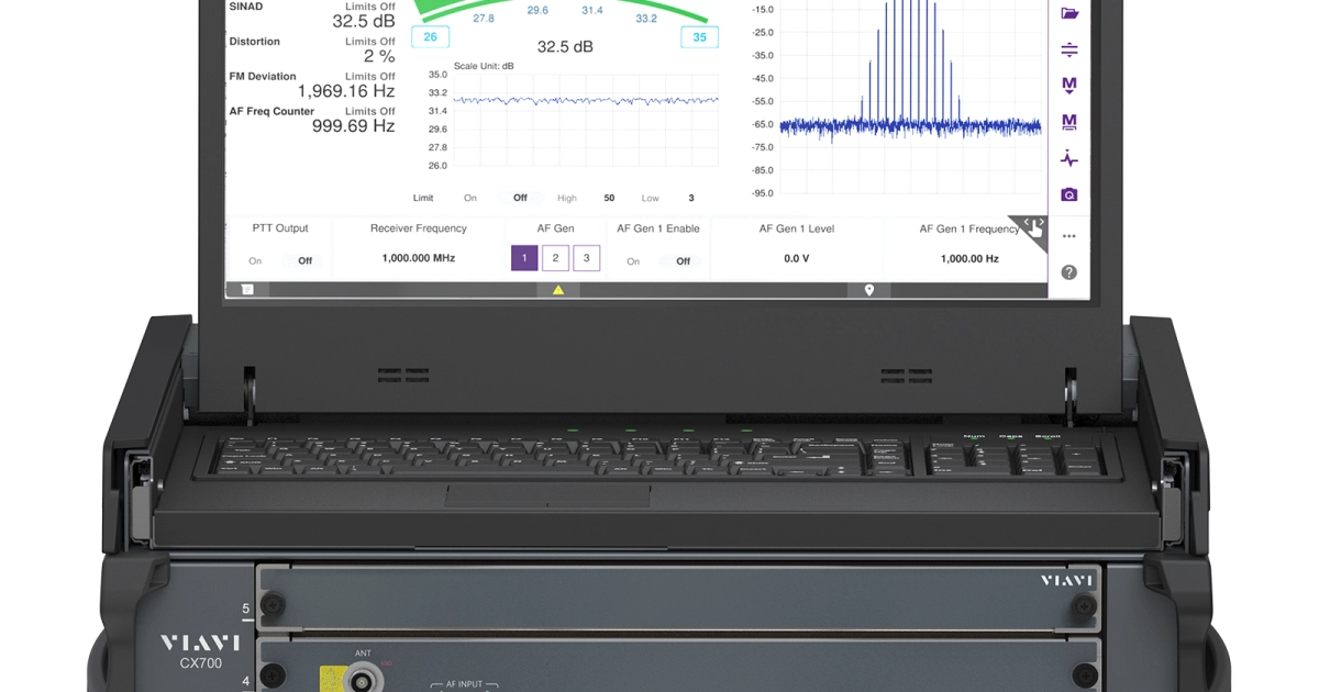 CX700 ComXpert Radio Test System | VIAVI Solutions Inc.