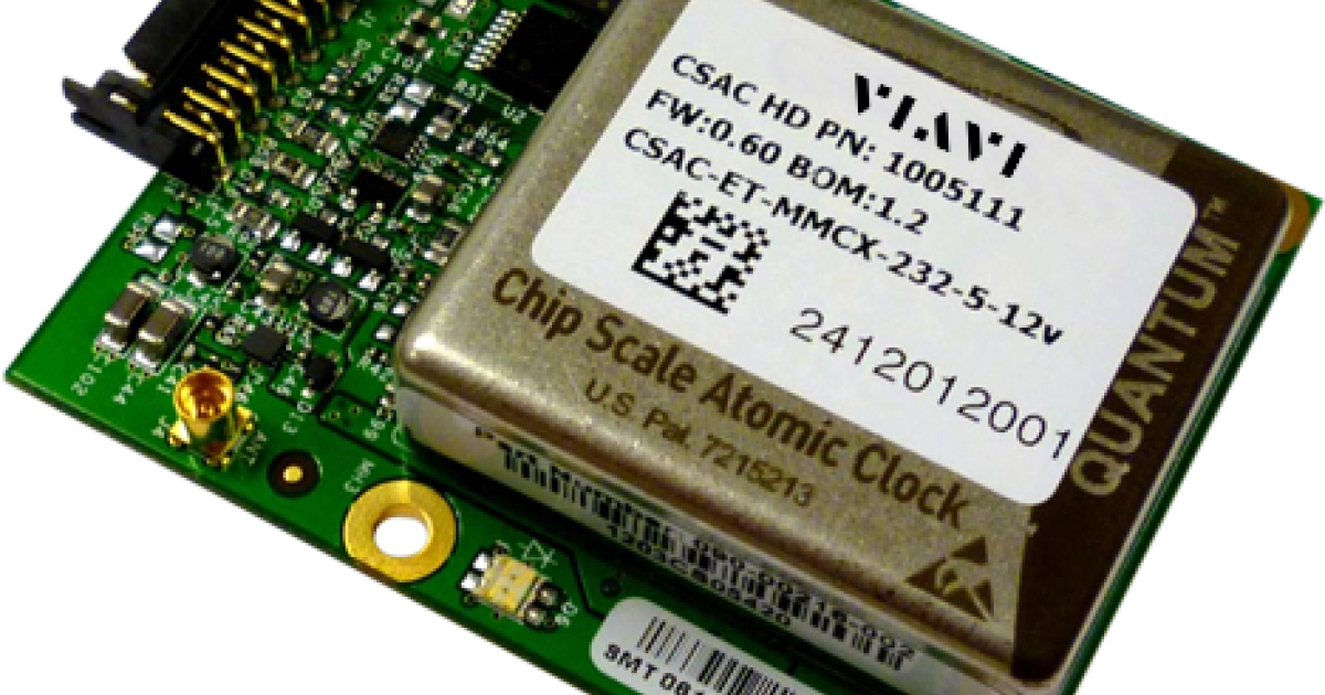 HD CSAC Low Power GPS Disciplined Oscillator | VIAVI Solutions Inc.