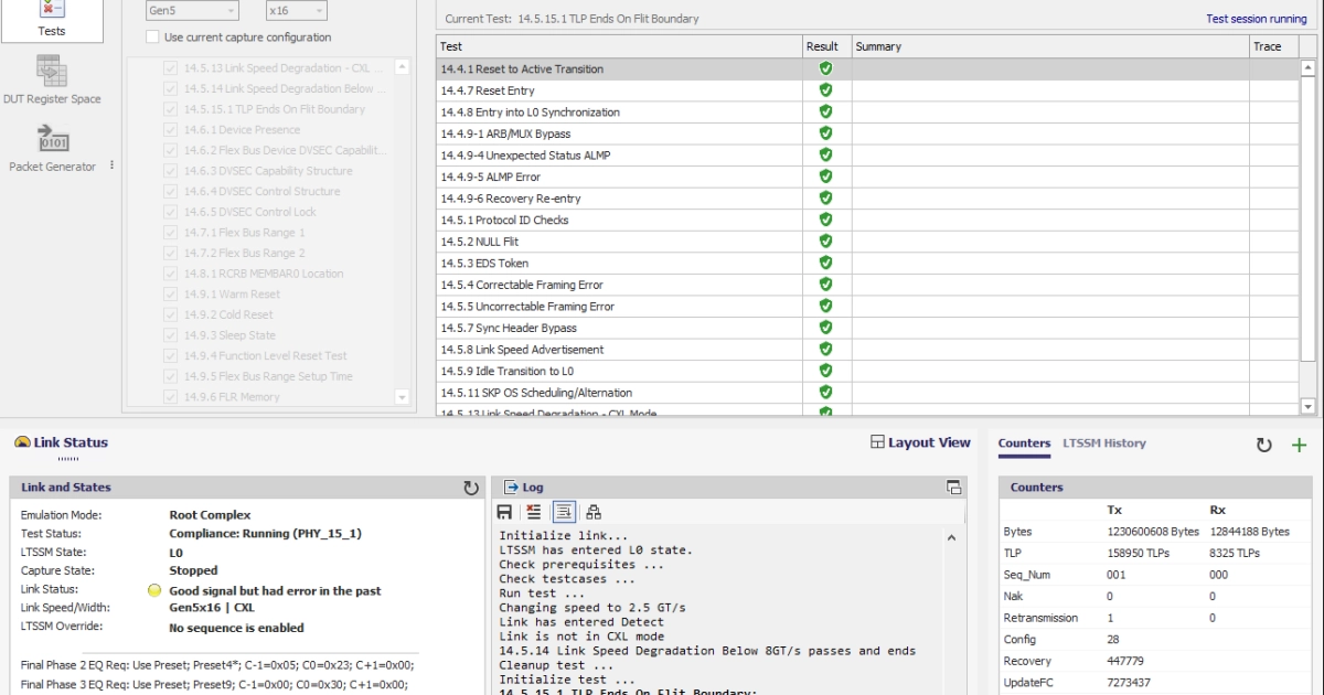 适用于 CXL v1.1/v2.0 的 Xgig 协议训练器 | VIAVI Solutions Inc.