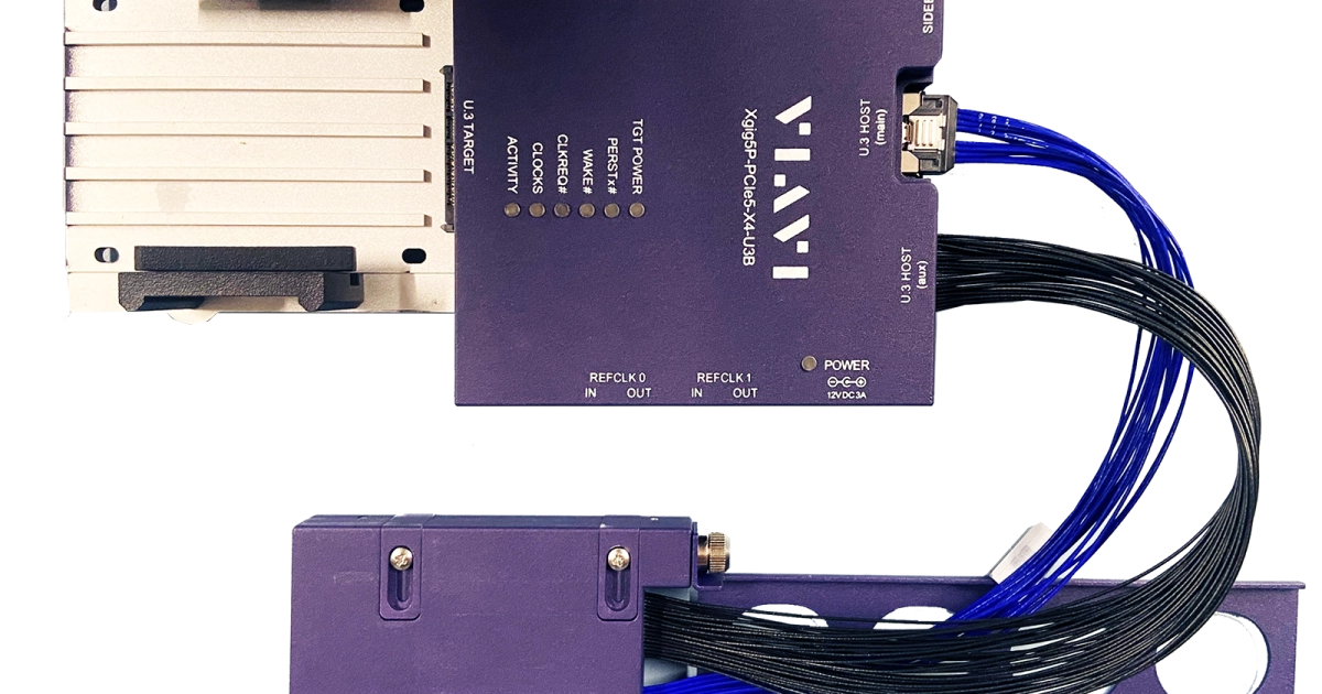 Xgig U.3-Server, 4-lane Interposer Module for PCI Express 5.0 | VIAVI ...